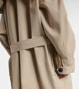 THE FRANKIE SHOP Mavis Oversized Trench Coat