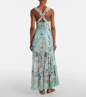 Camilla Crystal-embellished Maxi Dress - Multicoloured