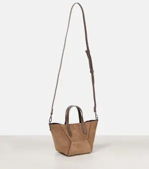 Brunello Cucinelli Bc Duo Mini Monili Tote - Brown