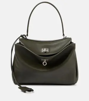 Balenciaga Rodeo Small Leather Tote Bag