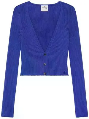COURREGES Solar Cardigan - Blue