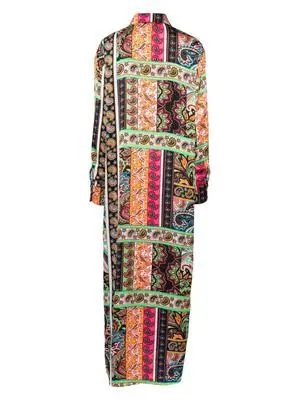 BAMBAH Button-down Maxi Dress - Black