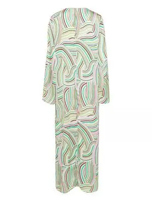 BAMBAH Geometric Striped Kaftan