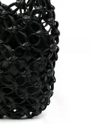 Comme Des Garçons Openwork Tote Bag - Black