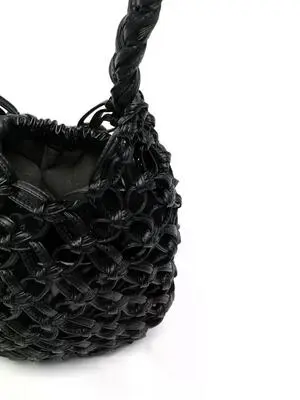 Comme Des Garçons Openwork Tote Bag - Black