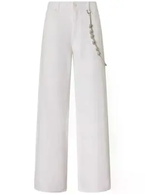 Pinko Chain Detail Trousers