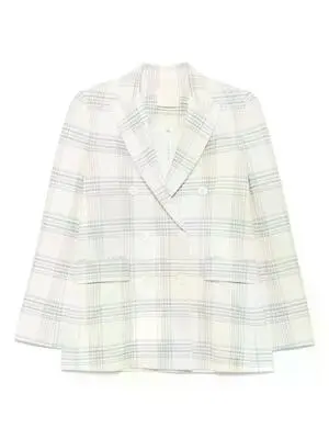Circolo 1901 Checked Blazers For Women