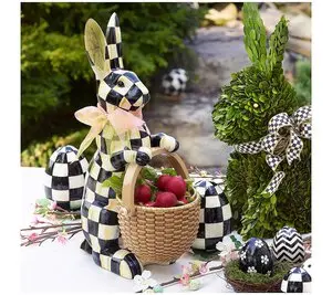 MACKENZIE-CHILDS Courtly Check Rabbit