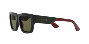 Gucci Rectangle Sunglasses - Noir
