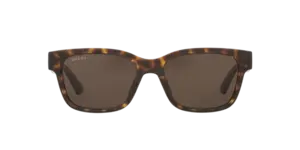 Gucci Gg1716s Rectangle Sunglasses - Tortoise
