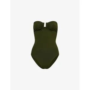 ERES Eres Cassiopee Strapless Swimsuit Vert Mousse