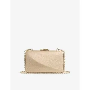 Lk Bennett Gold Tone Clutches