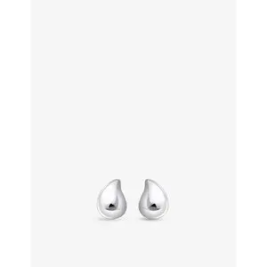 THOMAS SABO Organic Drop-shape Sterling Stud Earrings - Silver