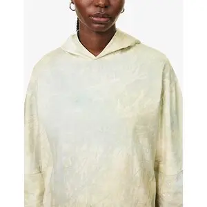 REPRESENT Hideaway Printed Hooded T-shirt