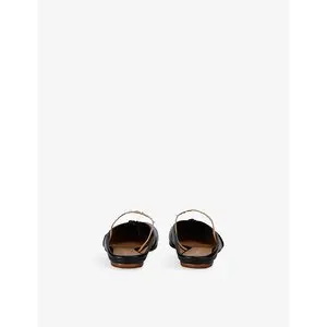 MAISON MARGIELA Tabi Split-toe Band Leather Ballet Flats