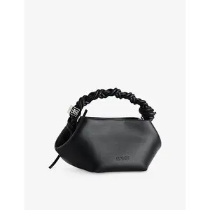 GANNI Bou Mini Eyelet Leather Top-handle Bag