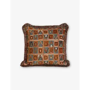 SOHO HOME Lumi Square Woven Cushion - Multi