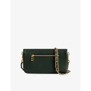 Zadig&Voltaire Rock Nano Leather Clutch Bag - Emerald