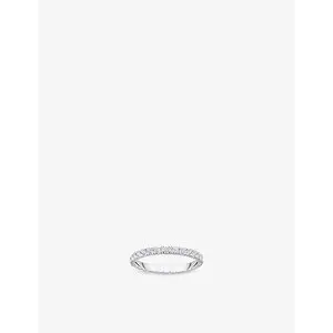 THOMAS SABO Sterling Silver And Zirconia Ring - White