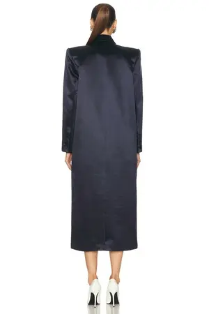 Alex Perry Oversized Duchess Satin Coat