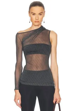 Courreges One Shoulder Tops