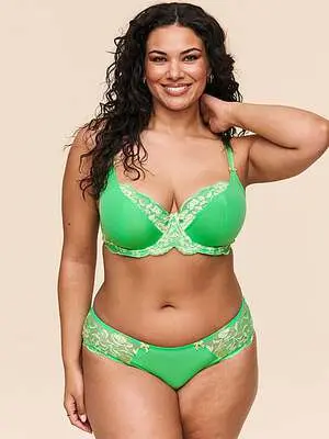 Victoria's Secret Adore Me Vicky Demi Bra Green