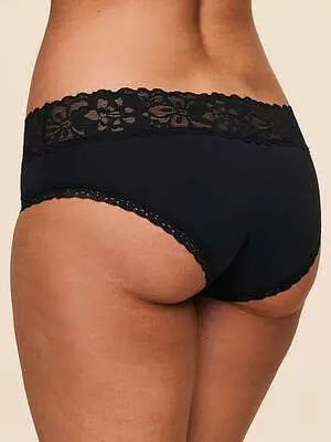 Victoria's Secret Adore Me Miley Hipster Panty - Black