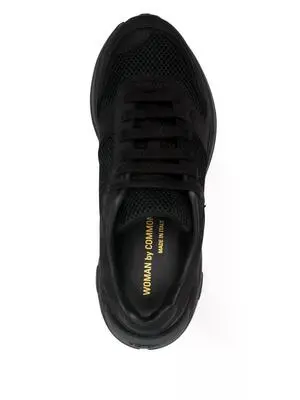 COMMON PROJECTS Panelled Sneakers - Black