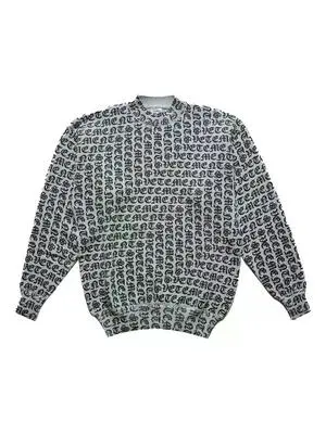 Vetements Gothic Monogram Sweater