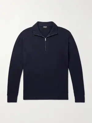 Zegna Zip Up Knitwear For Men