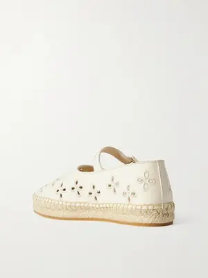 LOEFFLER RANDALL Clover Espadrilles - Neutrals