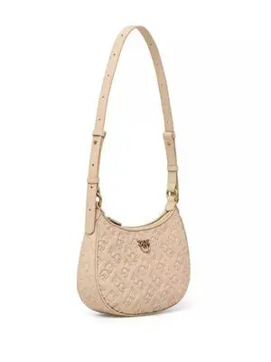 Pinko Love Shoulder Bag - Neutrals