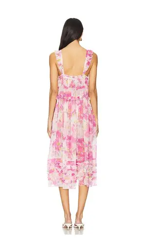 Free People X Intimately Fp Moon Phase Printed Midi Dress