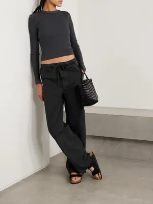 Citizens Of Humanity Aurora Wide-leg Pants - Black