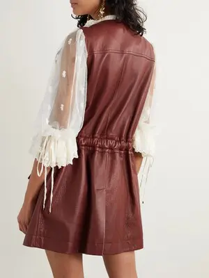 Chloé Buckled Leather Vest