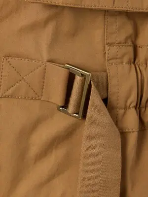 Chloé Buckled Cotton-twill Vest