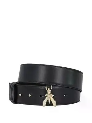 Patrizia Pepe Bold Buckle-detail Belt - Black