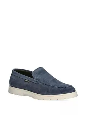 Barbour Carty Suede Loafers - Blue