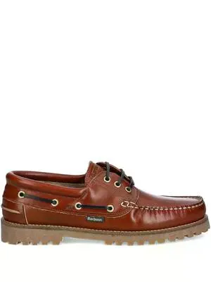 Barbour Deck Boat Shoes - Brown