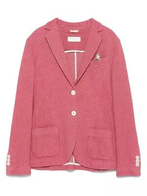Women's Textured Single Breasted Blazers