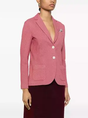 CIRCOLO 1901 Textured Single-breasted Blazer