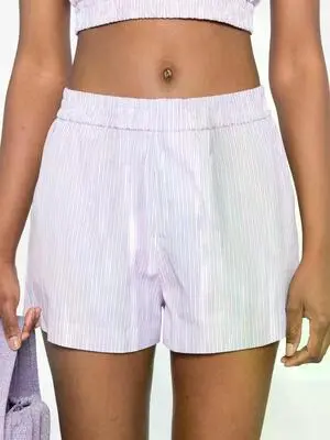 MODES Striped Cotton Shorts