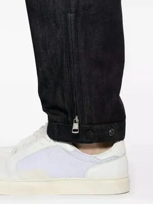 Moncler Logo Patch Tapered Trousers