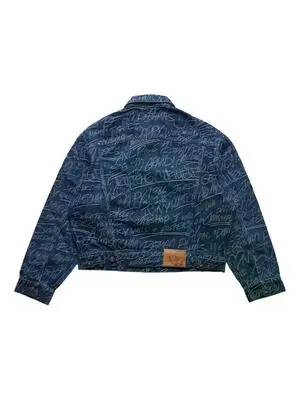 SKY HIGH FARM WORKWEAR Angry Chore Denim Jacket