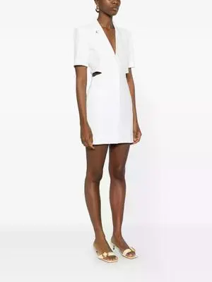 Patrizia Pepe Cut-out Detailed Mini Dress