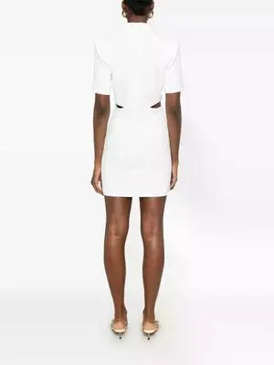 Patrizia Pepe Cut-out Detailed Mini Dress