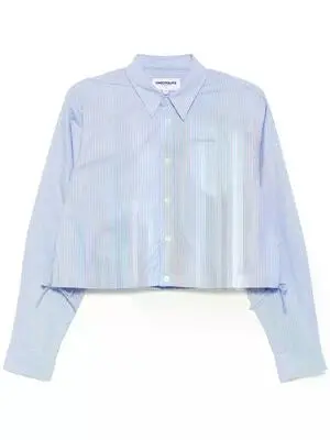 Chocoolate Striped Shirts For Women
