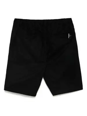 CHOCOOLATE Drawstring Bermuda Shorts - Black