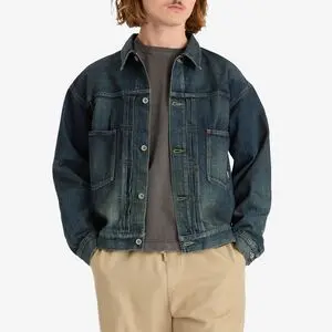 NEIGHBORHOOD Washed Denim Type-2 Jacket - Indigo