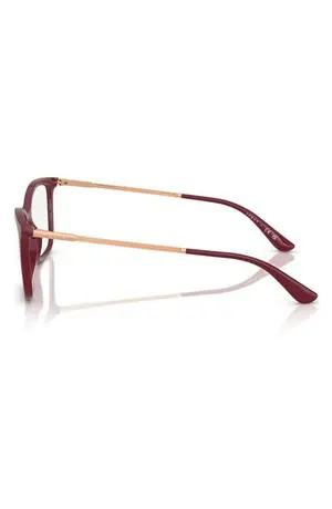 VOGUE 53mm Butterfly Eyeglasses - Cherry